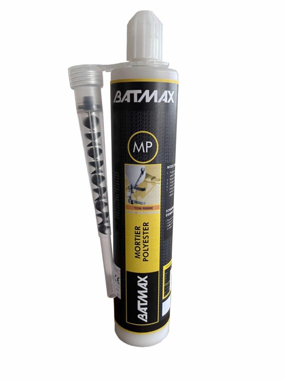 Kit mortier polyester 300 ML | Tamis 15x85 | tiges 10x130 | Batmax France